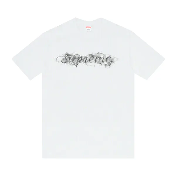 Supreme Smoke Tee - White
