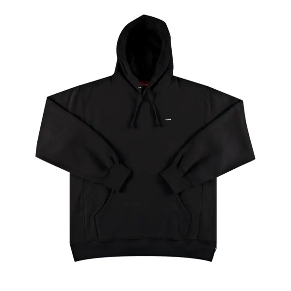 Supreme Small Box Hooded Sweatshirt - Black