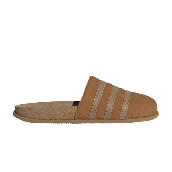 Adidas Adimule Leather Slide - Brown