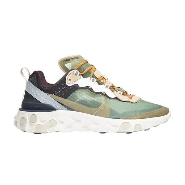 Breathable Shoes Nike Element React 87 Moss Nike Undercover X