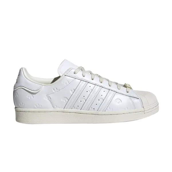 Adidas Superstar Allover Debossed Trefoils Sneakers - White