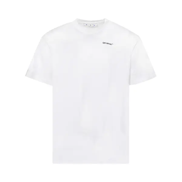 Off-White Caravag Arrow Over Short-sleeve Tee - White