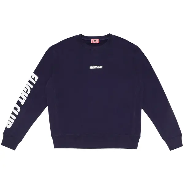 FLIGHT CLUB Logo Crewneck - Blue