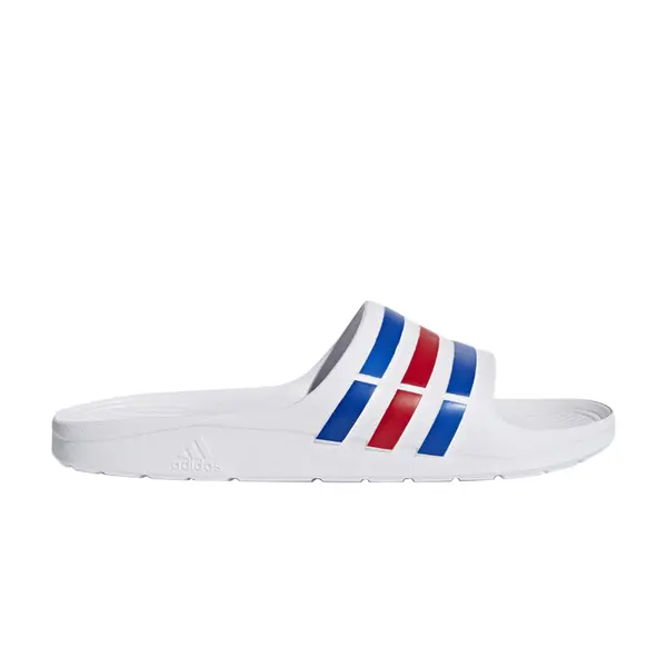 Adidas Duramo Slides - White