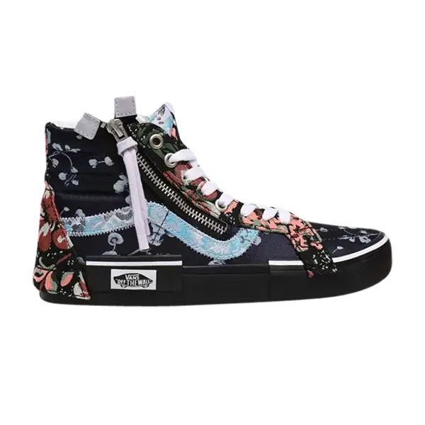 VANS Sk8-hi Reissue Cap Florals - Black