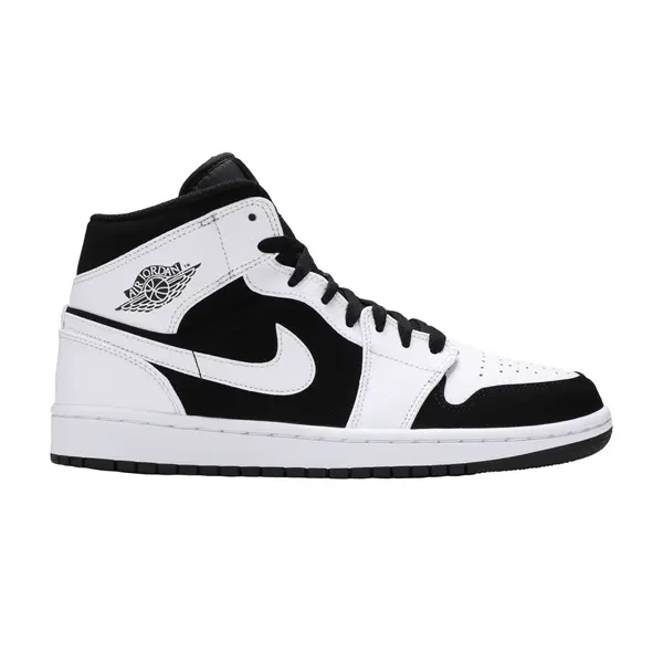 JORDAN 1 Retro Mid Sneakers - Black