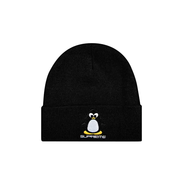 Supreme Penguin Beanie - Black