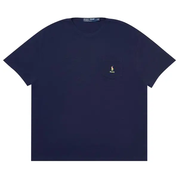 PALACE Ralph Lauren Waffle Pocket Tee - Blue