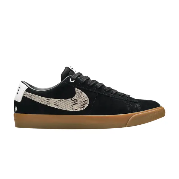 Nike Wacko Maria X Blazer Low Sb 'snakeskin - Black