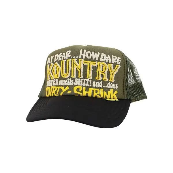 Kapital Kountry Dirty Shrink Trucker Cap - Multicolor