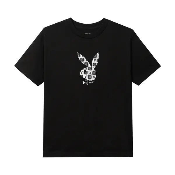 ANTI SOCIAL SOCIAL CLUB X Playboy Checkered Tee - Black