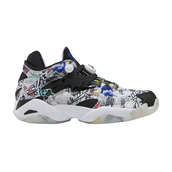 REEBOK Pump Court Sticker City Sneakers - White