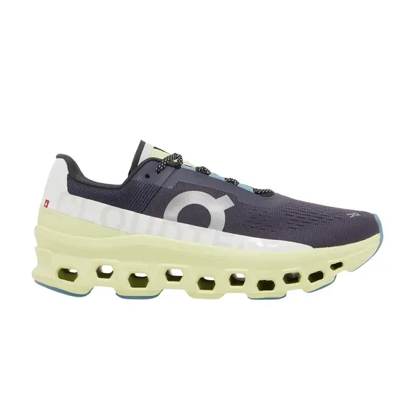 On Cloudmonster Iron Hay Sneakers - Grey