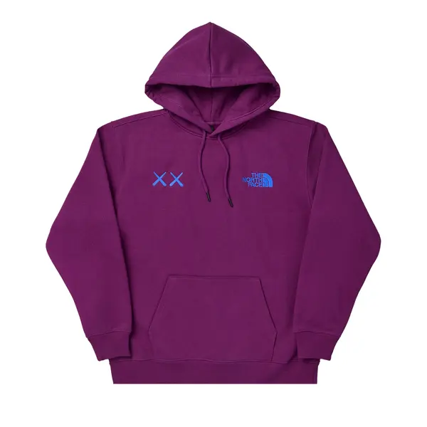 The North Face X Kaws Pullover Hoodie - Purple