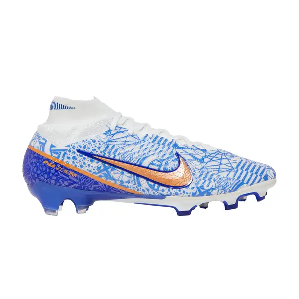 Nike Zoom Mercurial Superfly Elite Cr7 Fg 'azulejo - Blue