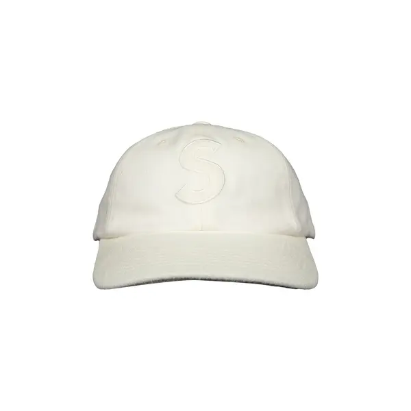 Supreme Wool S Logo 6-panel Cap - White