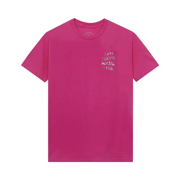 ANTI SOCIAL SOCIAL CLUB Layer Lock Hot Tee - Pink