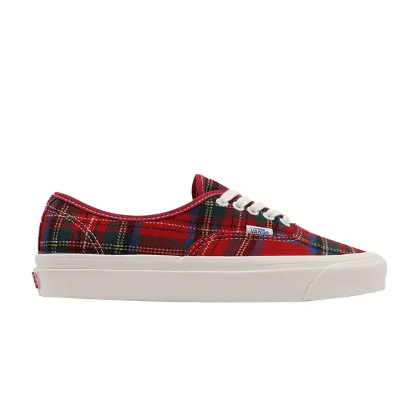 VANS X Pendleton Authentic 44 Dx Anaheim Factory Tartan Sneakers - Red