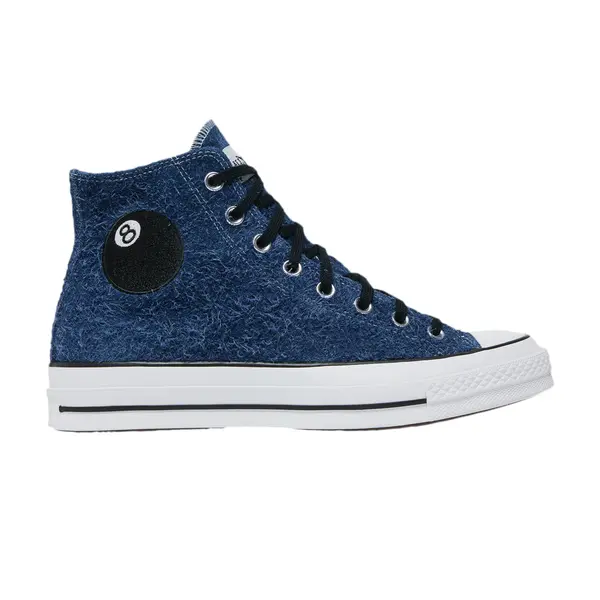 CONVERSE Stussy X Chuck 70 High '8 Ball' Sneakers - Blue