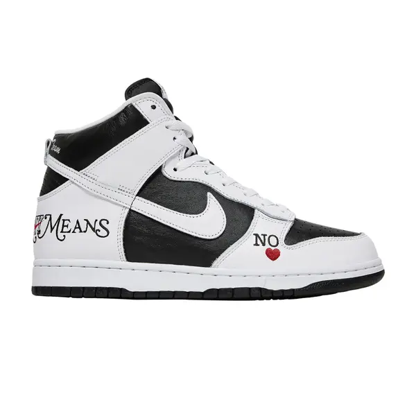 Nike Supreme X Dunk High Sb - White