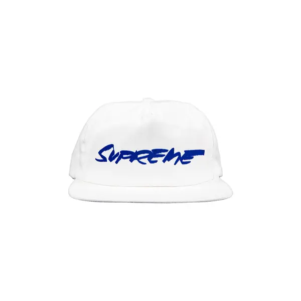 Supreme Futura Logo 5-panel Cap - White