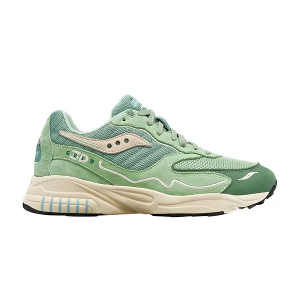 Saucony 3d Grid Hurricane Premium Sneakers - Green