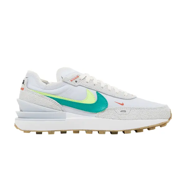 Nike Waffle One Se 'double Swoosh' Sneakers - Grey