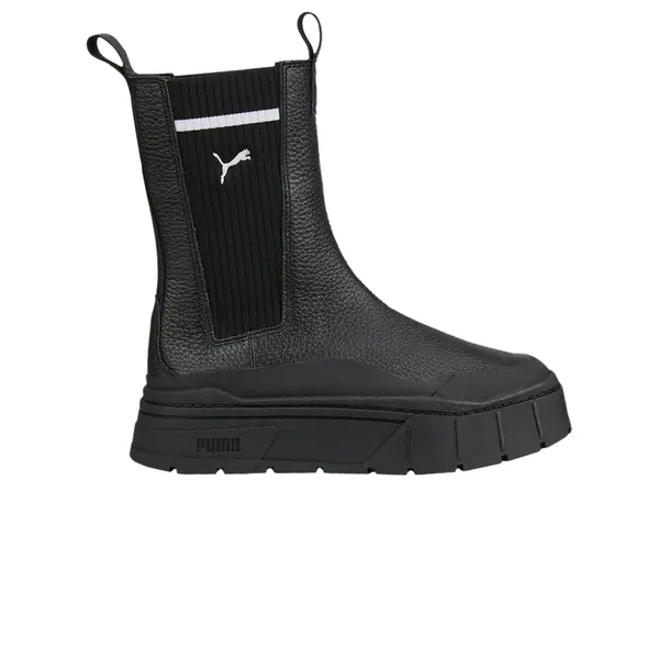 PUMA Mayze Stack Chelsea Boots - Black