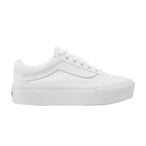 VANS Old Skool Platform Sneakers - White