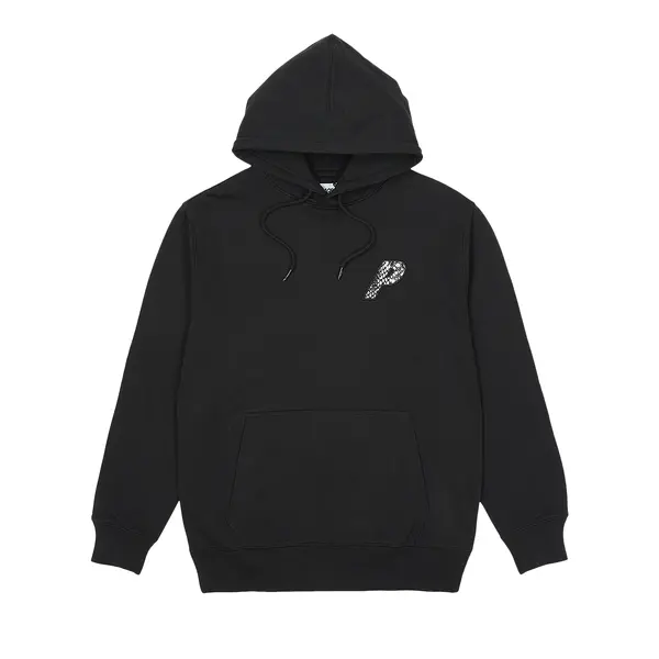 PALACE P-3 Snake Appliqué Hood - Black