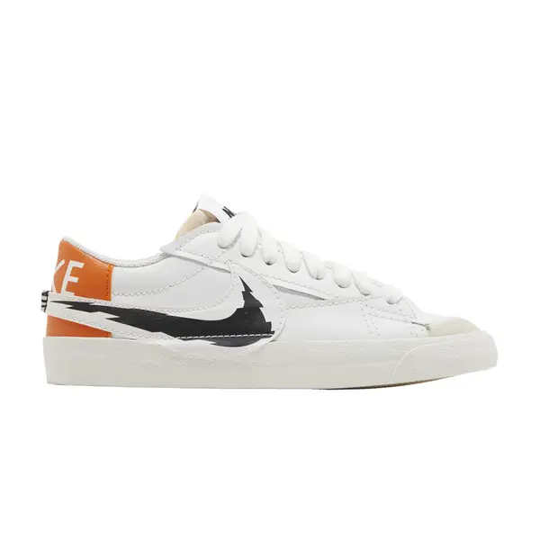 Nike Blazer Low '77 Jumbo 'glitch Swoosh' Sneakers - White