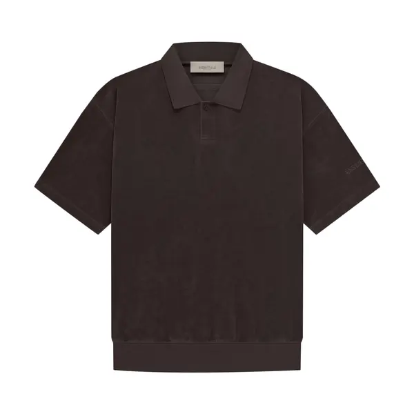 Fear Of God Terry Polo 'plum - Brown