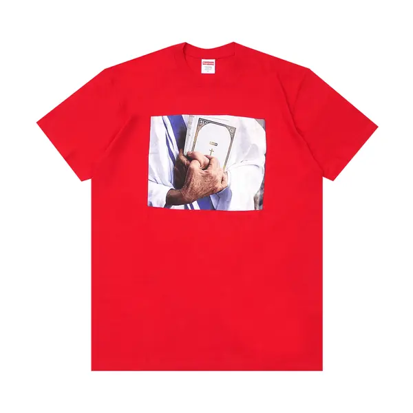 Supreme Bible Tee - Red