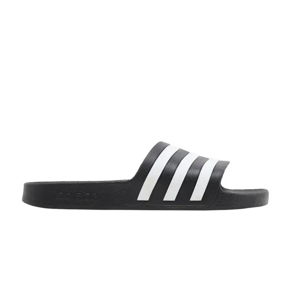 Adidas Adilette Aqua Slides - Black