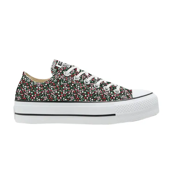 Converse Chuck Taylor All Star Platform Low Vintage Floral Black