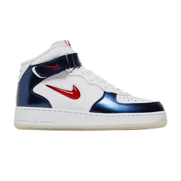 Nike Air Force 1 Mid Qs 'independence Day' Sneakers - White