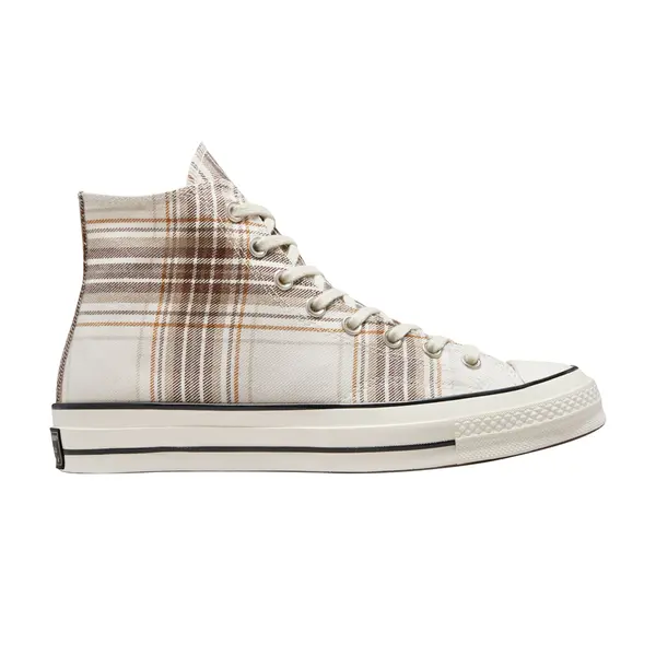 CONVERSE Chuck 70 High 'desert Tartan - Cream