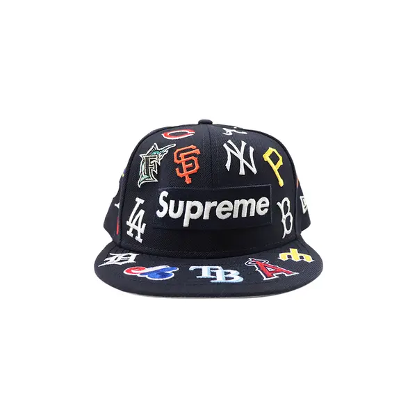Supreme X Mlb X New Era Baseball Cap - Blue