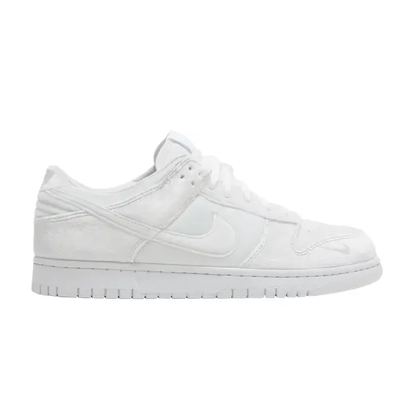 Nike Dover Street Market X Dunk Low Velvet - White