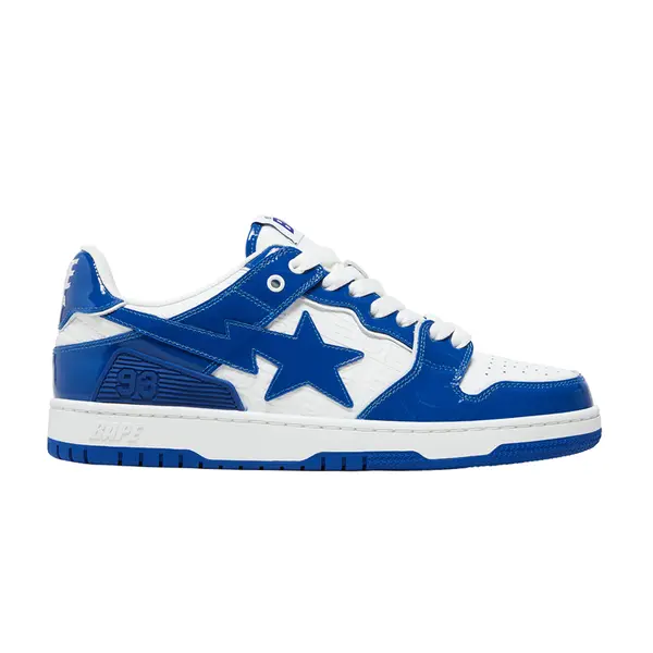 A BATHING APE Sk8 Sta #5 'luxury Sport Monogram' Sneaker - Blue