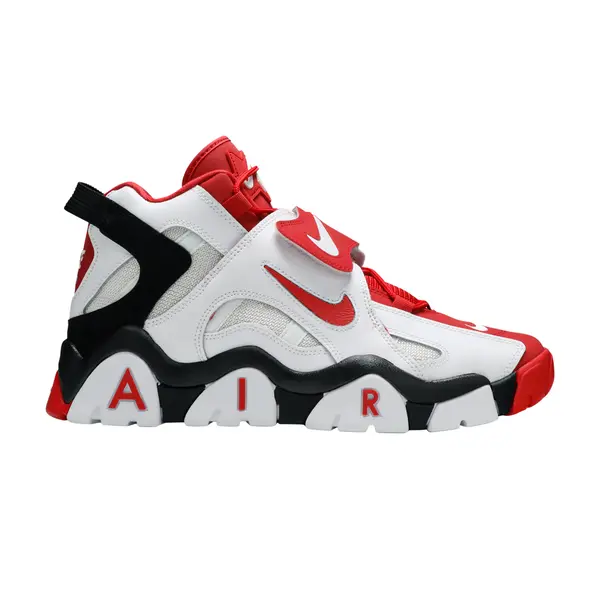 Nike Air Barrage Mid Sneakers - Red