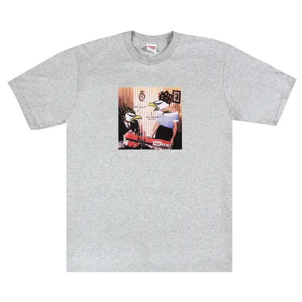 Supreme X Antihero Curbs Tee 'heather - Grey
