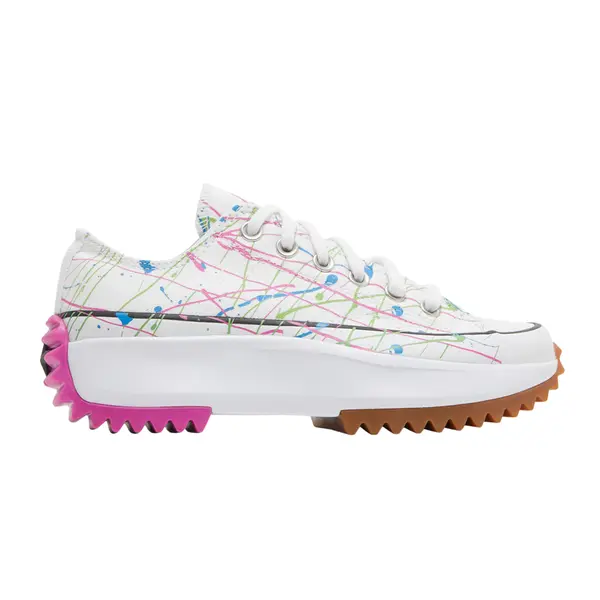 CONVERSE Run Star Hike Low Splatter Paint - White