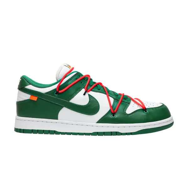 Nike Off-white X Dunk Low 'pine - Green