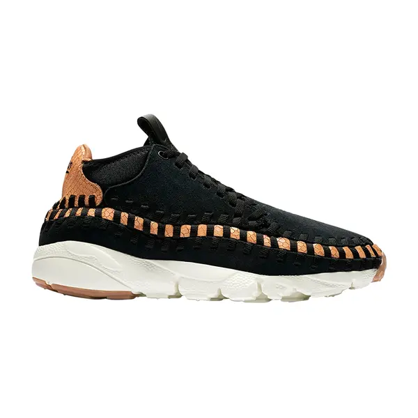 Nike Air Footscape Woven Chukka Prm Sneakers - Black