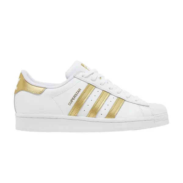 Adidas Superstar Metallic Sneakers - White
