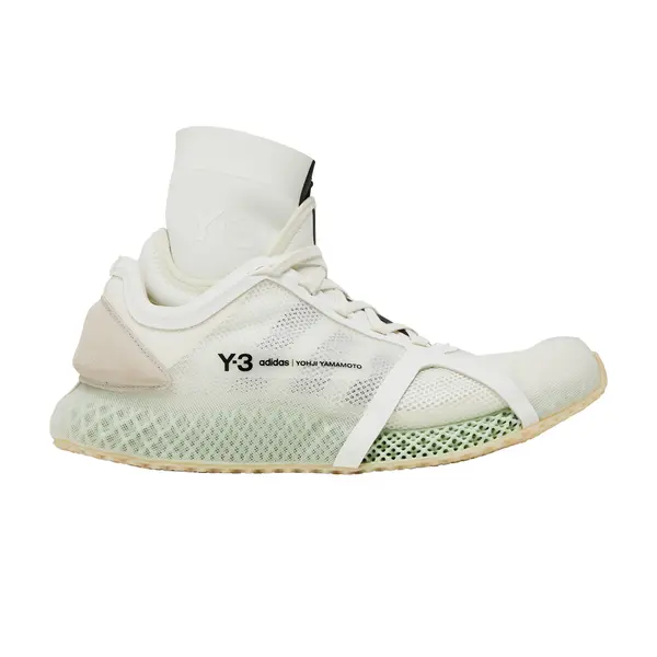 Adidas Y-3 Runner 4d Iow Mid - White