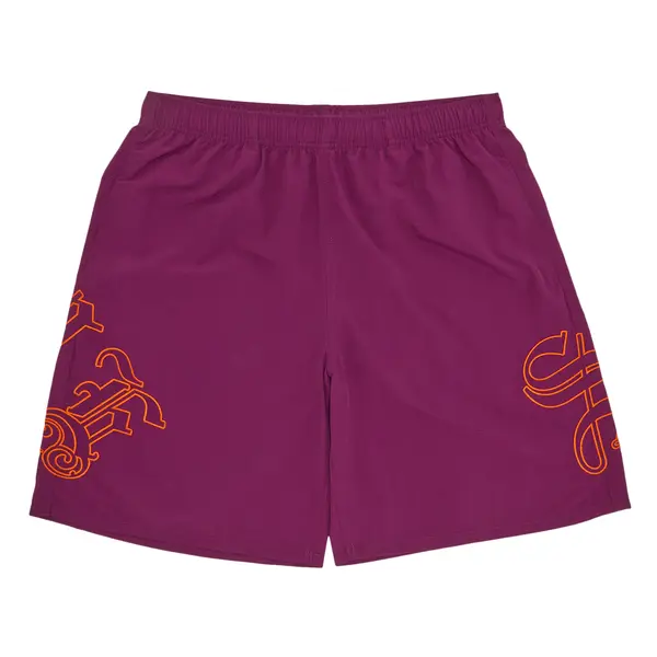 Supreme Old English Nylon Short - Purple