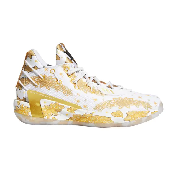Adidas Ric Flair X Dame Gca Sneakers - Gold