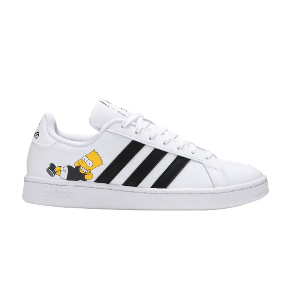 Adidas The Simpsons X Grand Court 'bart' Sneakers - White